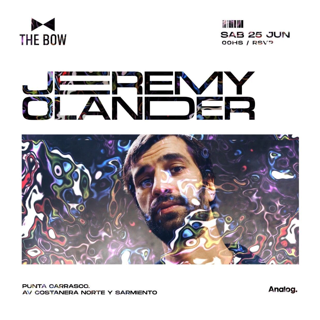 Entradas > Jeremy Olander @ The Bow, Buenos Aires @ The Bow | Ahivamos.com