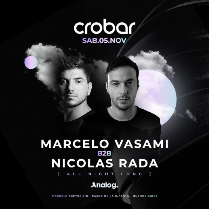 Entradas > Marcelo Vasami & Nicolas Rada @ Crobar | Ahivamos.com Entradas > Marcelo Vasami & Nicolas Rada @ Crobar | Ahivamos.com