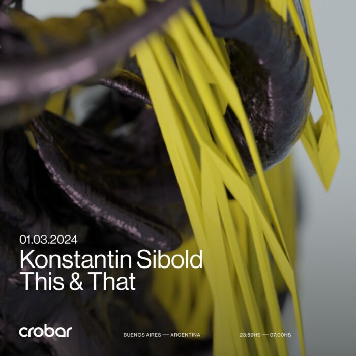 Entradas > Konstantin Sibold @ Crobar